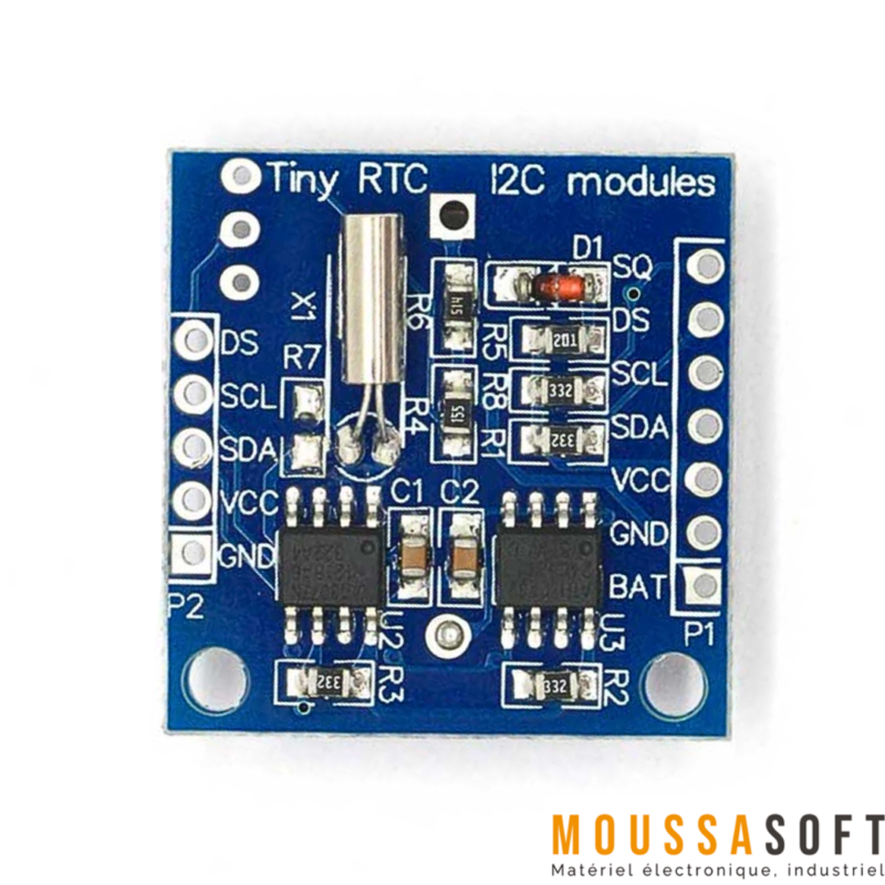 DS1307 Real Time Clock - Moussasoft
