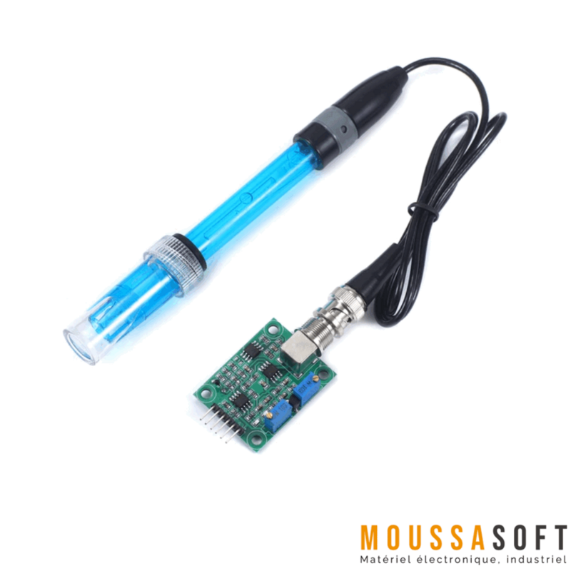 SONDE DÉTECTEUR DE VALEUR PH LIQUIDE 0-14 - Moussasoft
